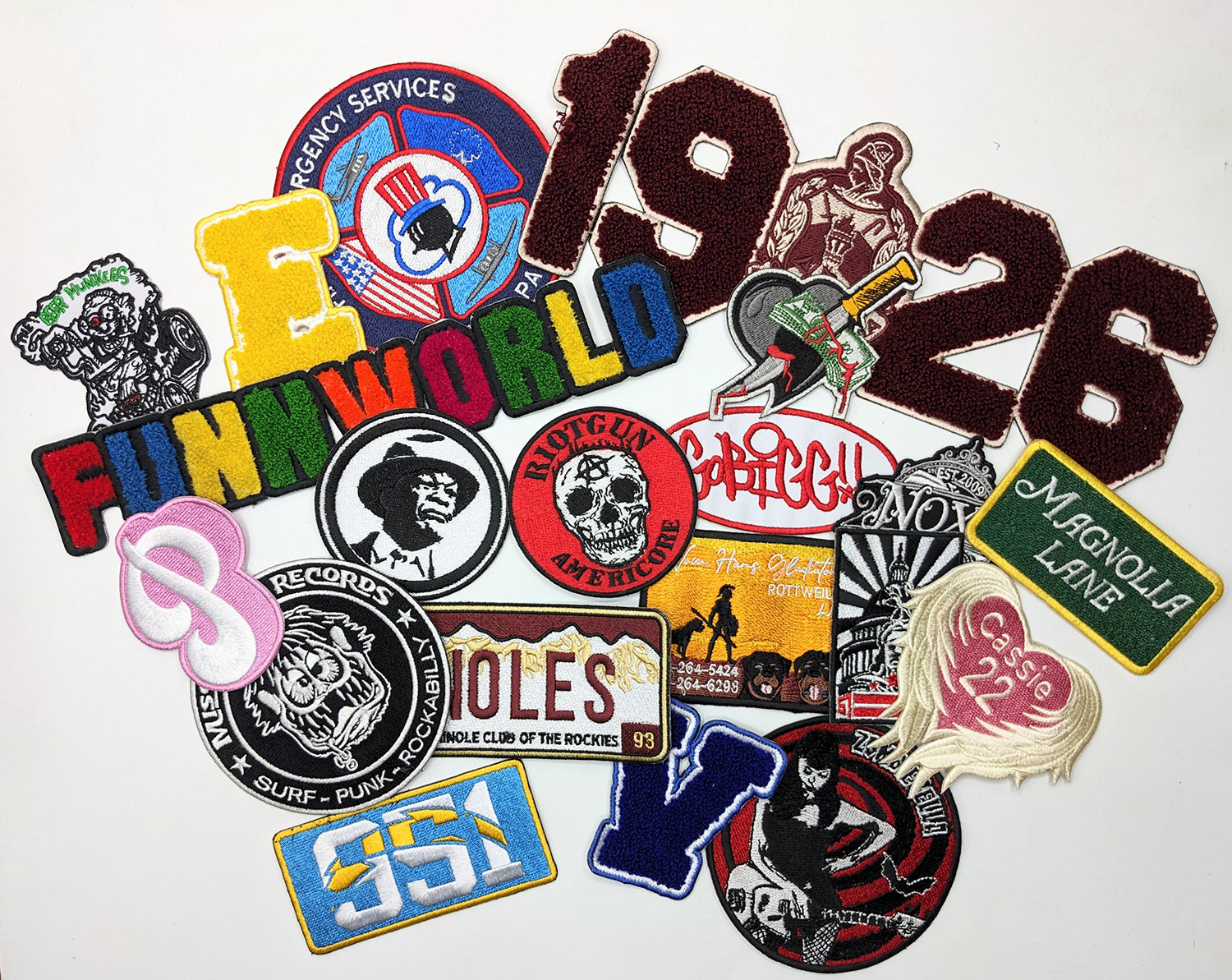 Cheap Custom Iron On Patches - Embroidery and Printed – girrach